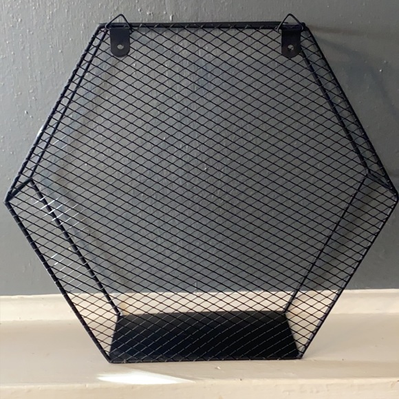 Accents | Octagon Wire Mesh Back Shelf | Poshmark